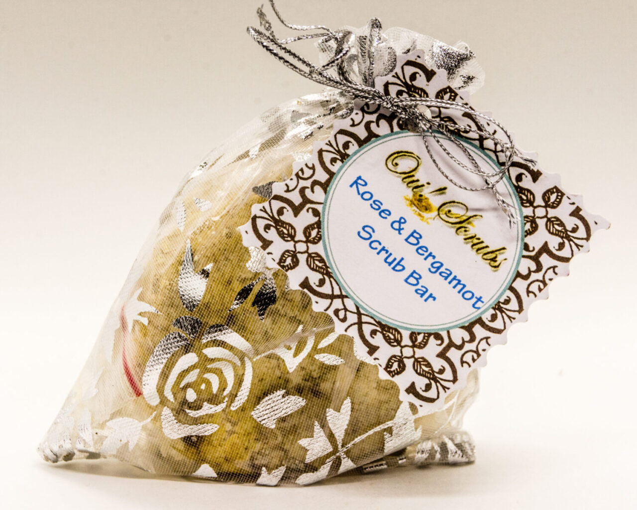 Rose & Bergamot Scrub Bar - ShopCaribe