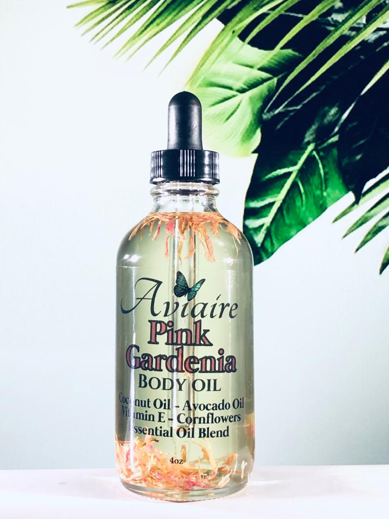 Body Oil - Pink Gardenia - ShopCaribe