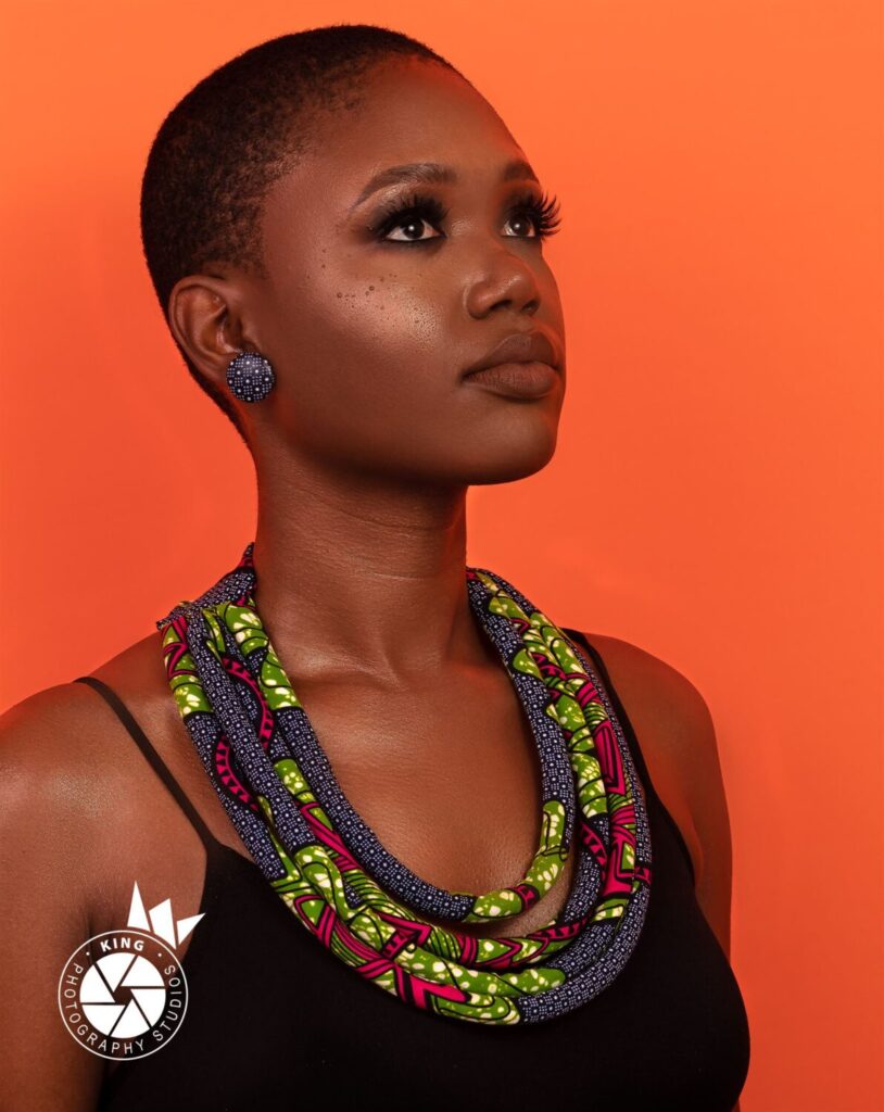 Adeya Ankara Rope Necklace and Earring Set - Green/Blue/Pink - ShopCaribe