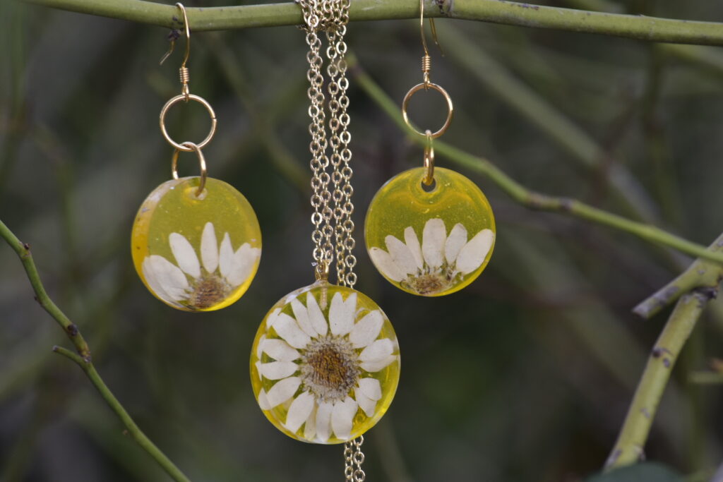 Sunshine daisy Jewellery Set - ShopCaribe